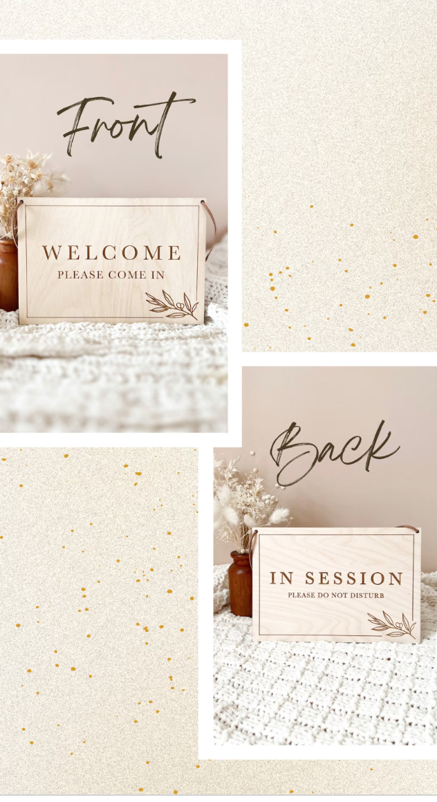 Door Sign | Double-sided – SimplyCherishShop